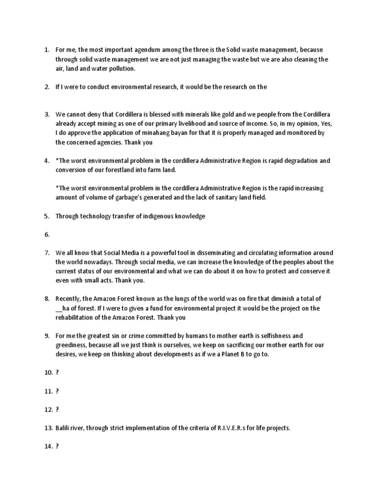 Casual Question | PDF