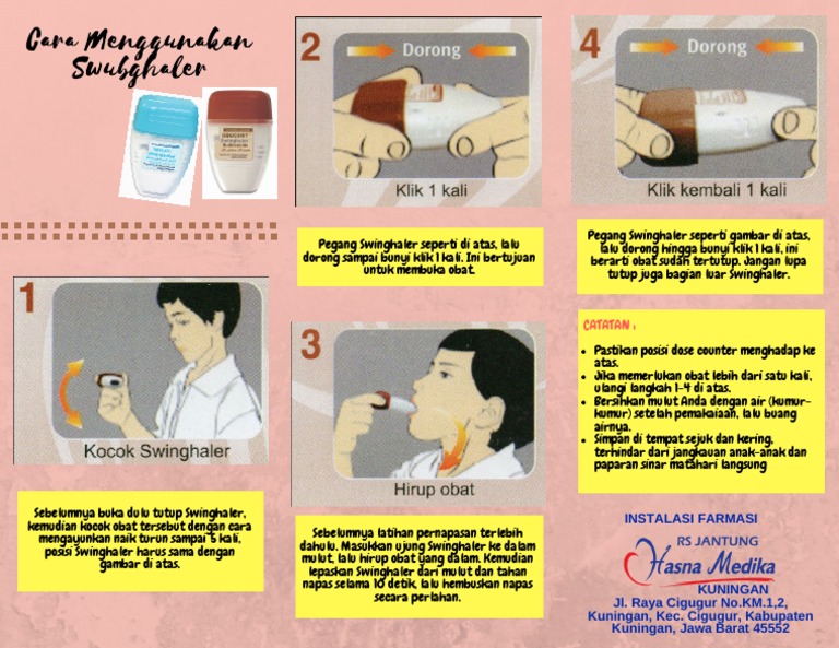 Cara Pakai Swinghaler dengan Benar | PDF