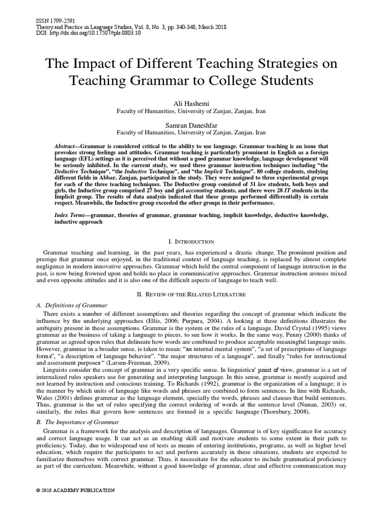 Grammar Structure | PDF | Second Language | Language Education