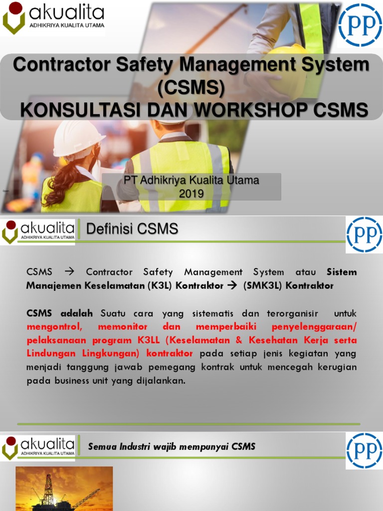 Materi Tentang CSMS | PDF