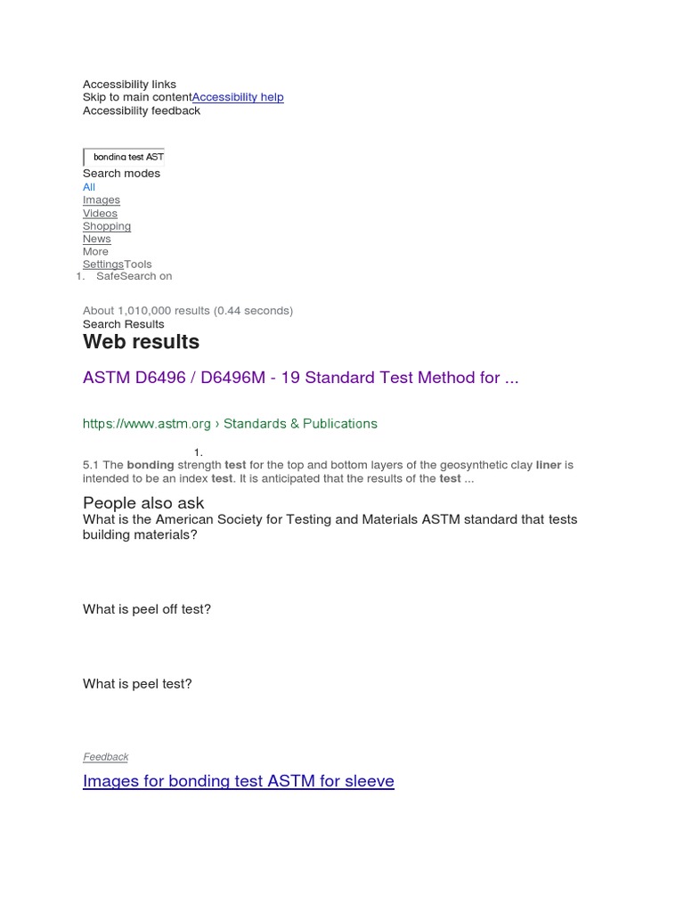 Web Results: ASTM D6496 / D6496M - 19 Standard Test Method For .. | PDF ...