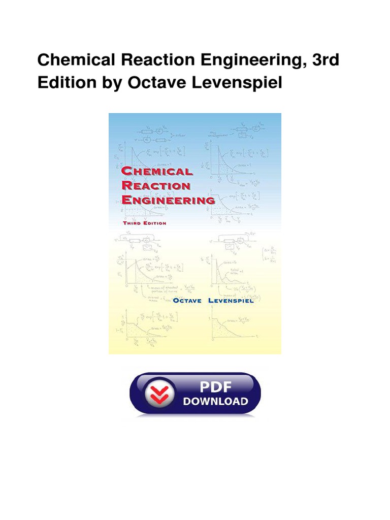 Chemical Reaction Engineering 3rd Editio-Min | PDF