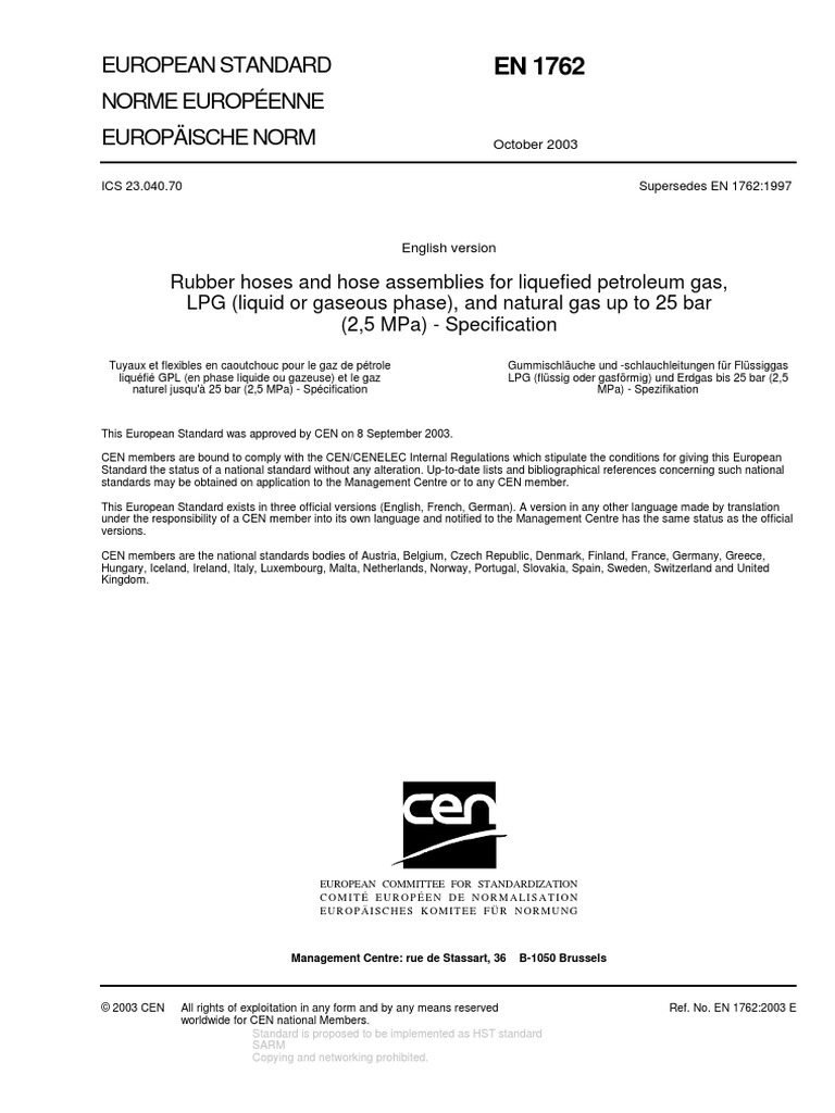 European Standard Norme Européenne Europäische Norm | PDF | Wire ...