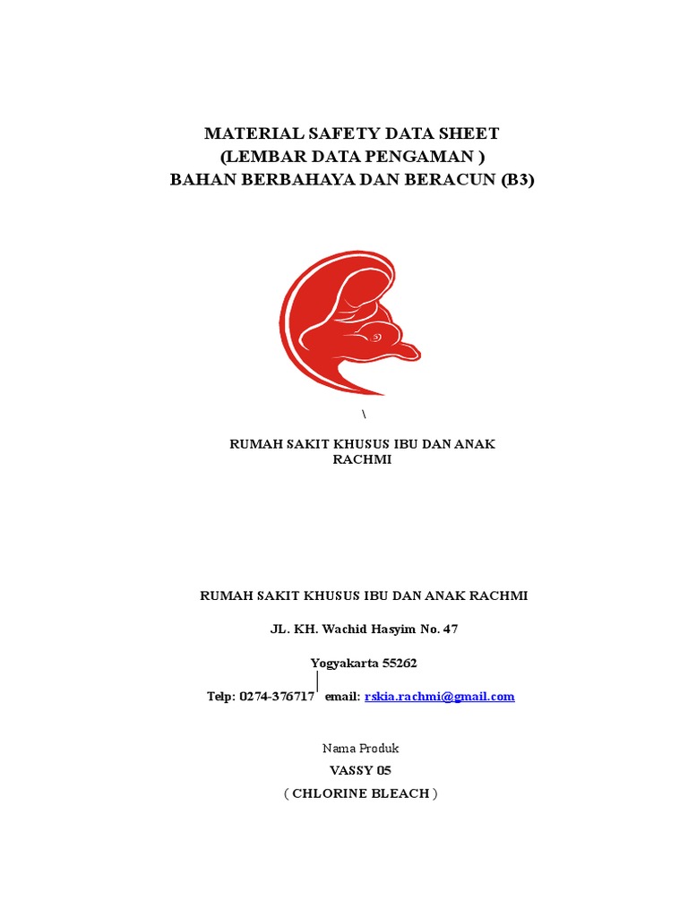 Lembar Data Pengaman Bahan Berbahaya | PDF | Sains & Matematika