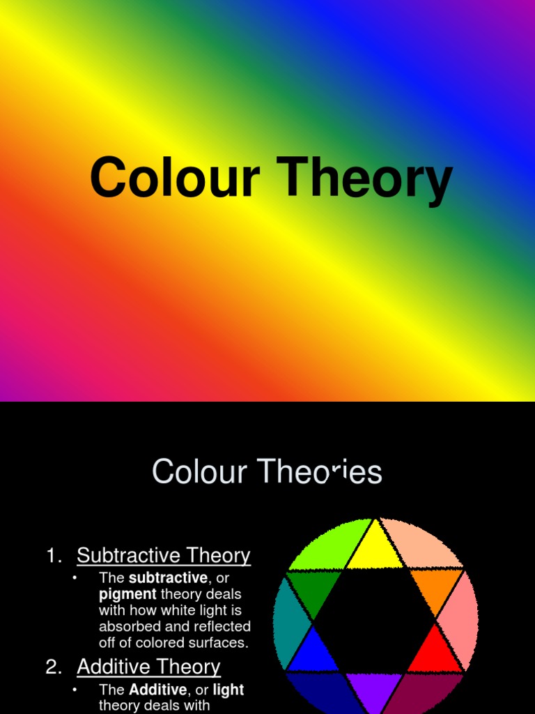 Subtractive and Additive Theory | PDF | Color | Magenta