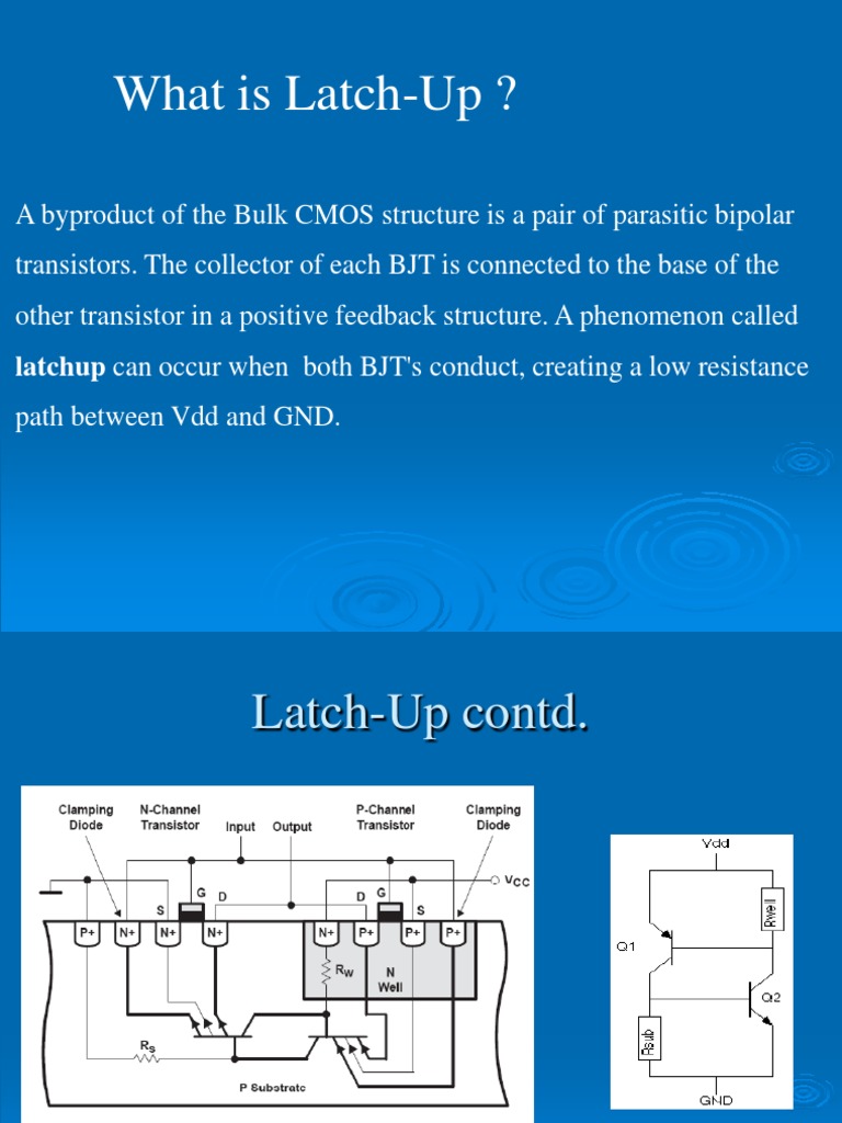 Preventing Latch-Up in CMOS Circuits | PDF