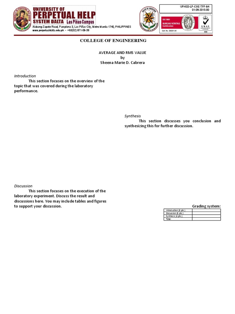 Individual Lab Report | PDF