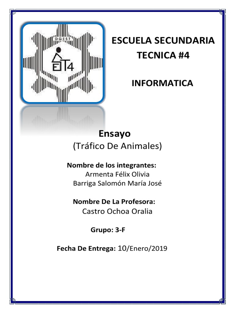 Tráfico de Animales: Impacto y Soluciones | PDF | Organismos | Conservación