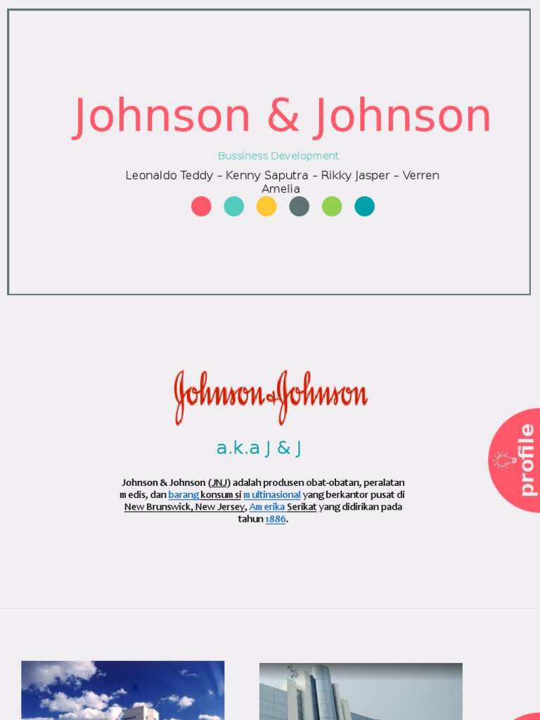JNJ - Johnson and Johnson Strategic Management | PDF | Johnson ...