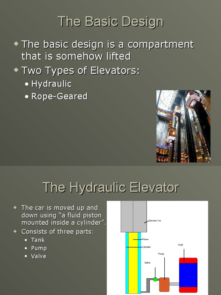 Elevators | PDF | Elevator | Brake