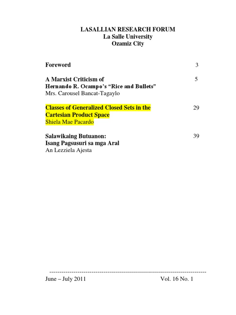 Vol 16 | PDF | Marxism | Set (Mathematics)