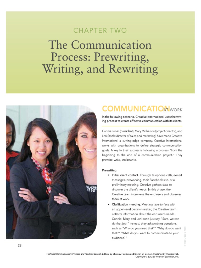 Chapter 2 - The Communication Process | PDF