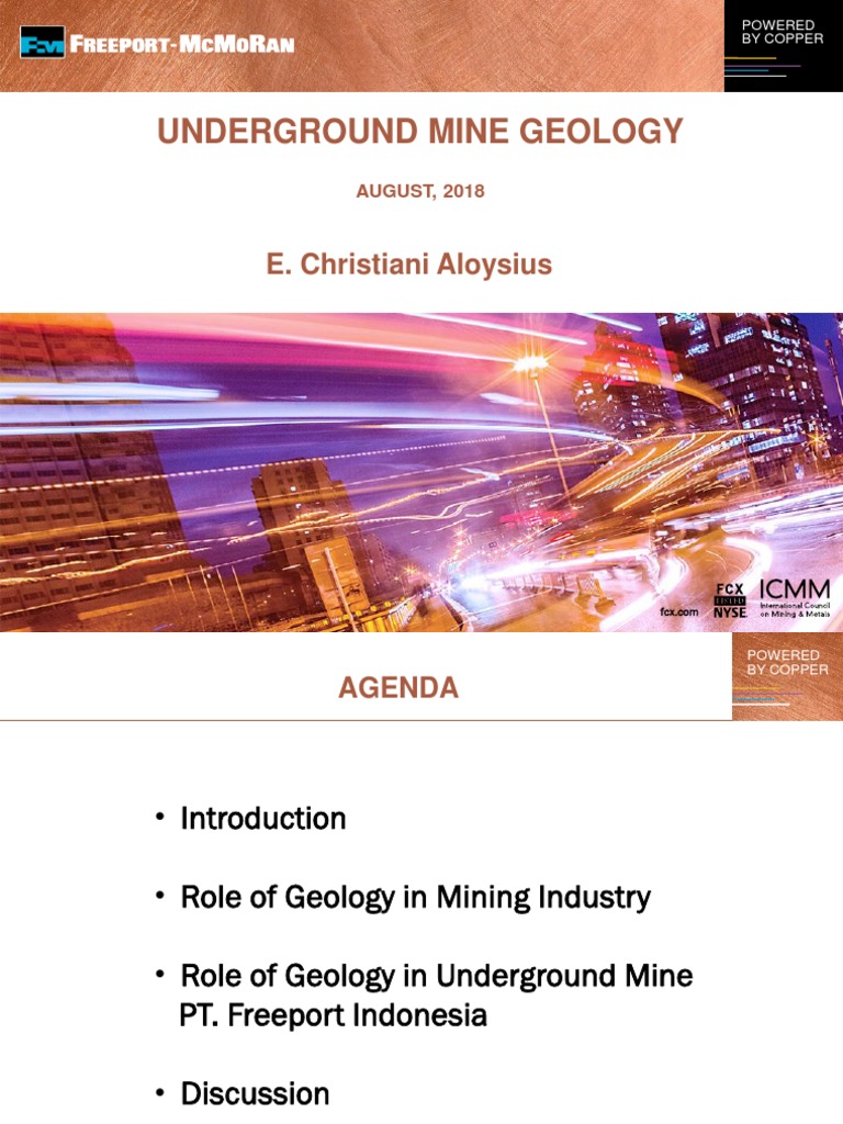 Geology's Role in Underground Mining | PDF | Geology | Mining