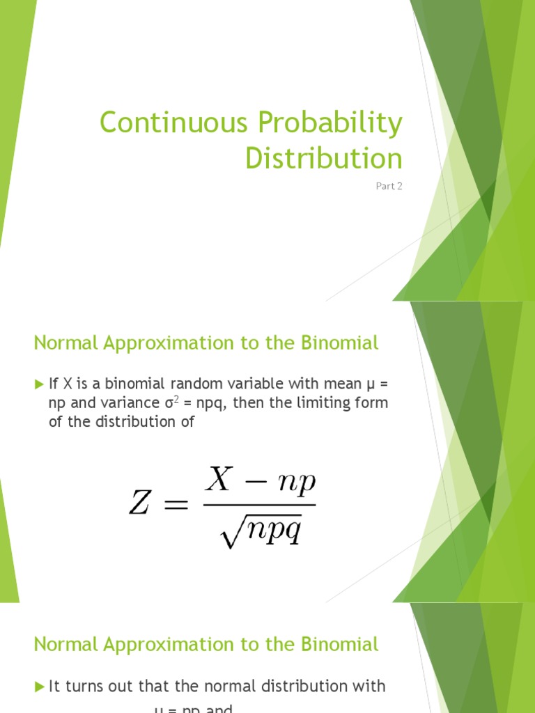 Normal Approximation in Probability Distributions | PDF | Poisson ...