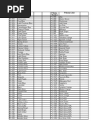 Tabela Cores TOUCH 80 | PDF