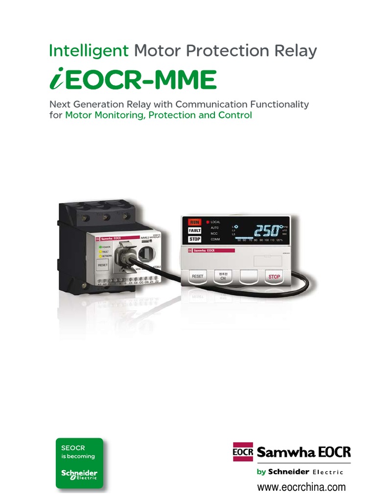 Eocr | PDF | Relay | Programmable Logic Controller
