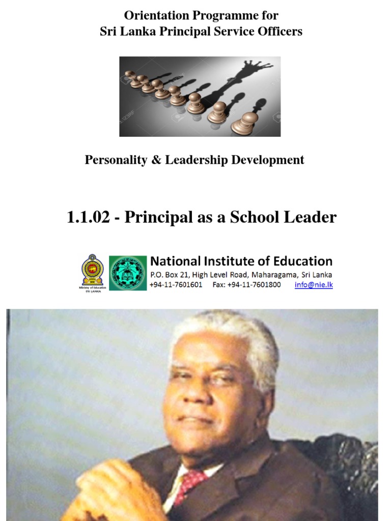 Leadership Development for School Principals | PDF | Leadership ...
