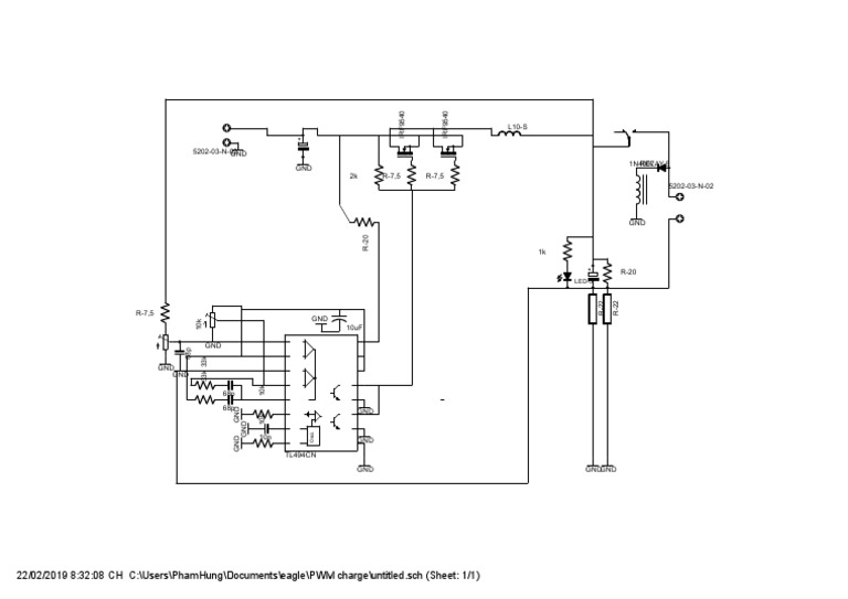 Schematic diagram of a pulse width modulation (PWM) charge controller ...