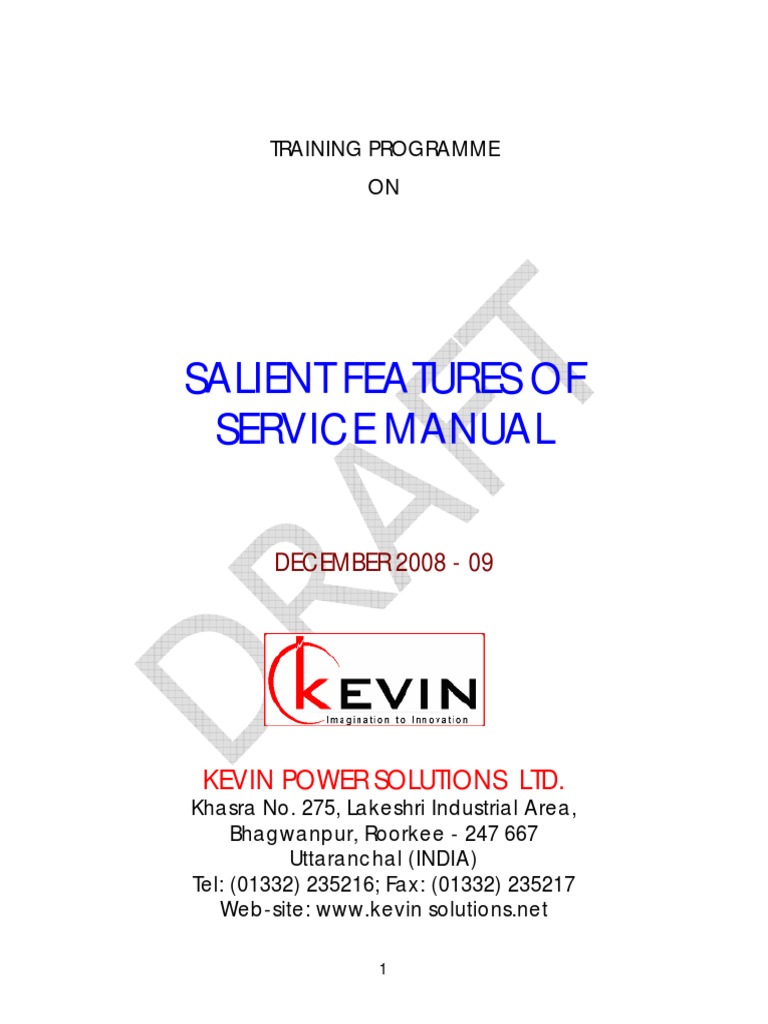 Inverter & UPS Service Manual Guide | PDF | Power Inverter | Power ...
