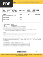 Lal Pathlabs Report | PDF | Medical Specialties | Blood