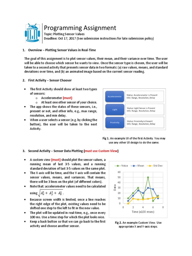 Programming Assignment: 1. Overview - Plotting Sensor Values in Real ...