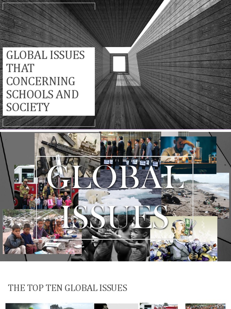 Top 10 Global Issues 1 | PDF | Pollution | Poverty