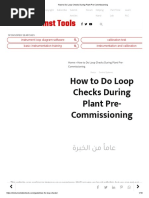 Instrument Loop Testing Procedure-1 | PDF | Specification (Technical ...