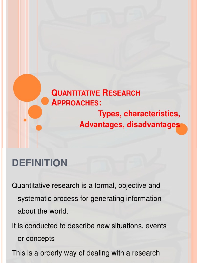 Types of Quantitative Research | PDF | Research Design | Randomized ...