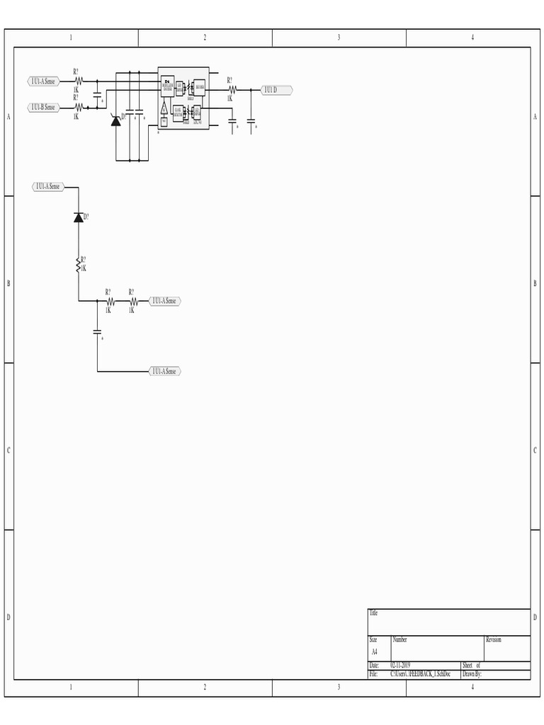 I U1-A Sense I U1 D: Modulator Encoder LED Driver Decoder | PDF ...