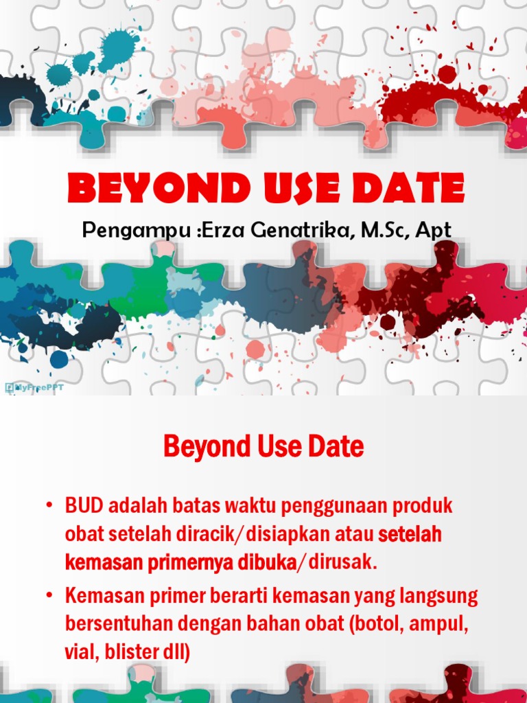 Pertemuan 3. Beyond Use Date | PDF