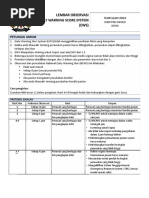 Formulir Early Warning Score (EWS) | PDF