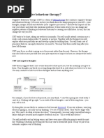 The Homunculi A Flexible CBT Approach To Social An | PDF | Cognitive ...