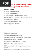 Labor Management Relations | PDF | Trade Union | Collective Bargaining