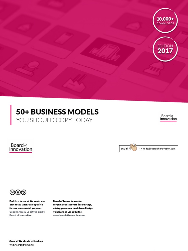 +50 Business Model Examples PDF | Download grátis PDF | Business | Science