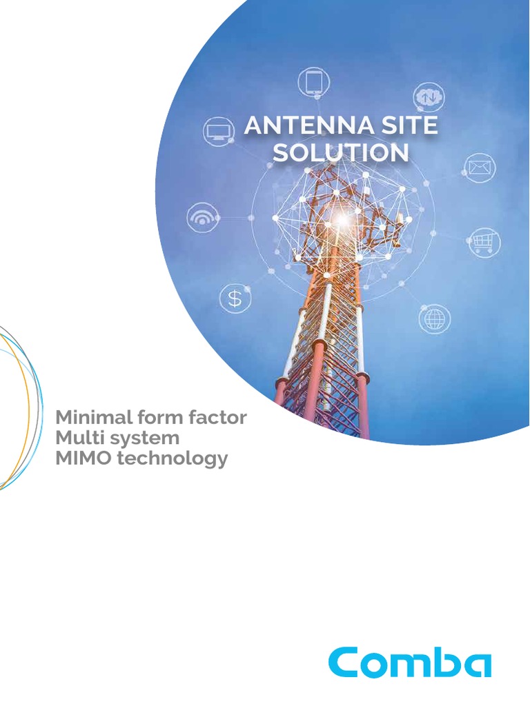 Antenna Site Solution | PDF | Lte (Telecommunication) | Mimo