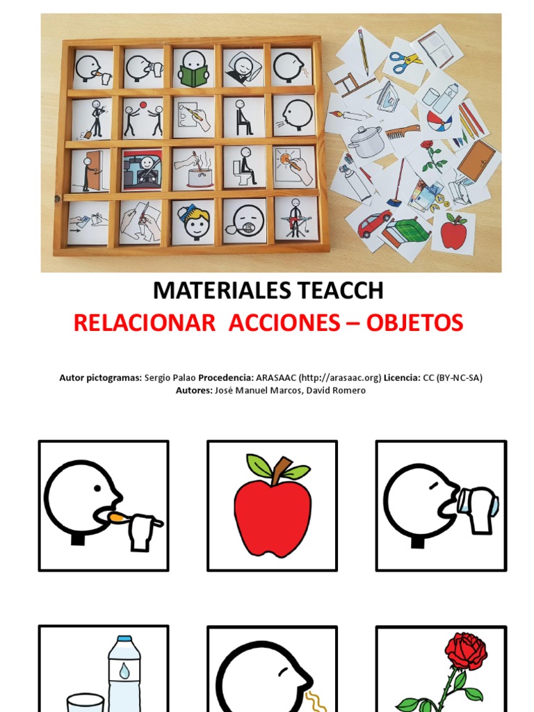 Material TEACCH para Imprimir y Descargar | PDF