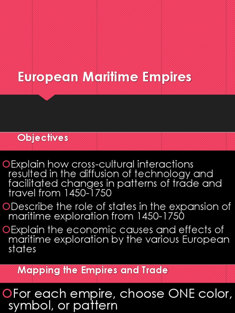 European Maritime Empires 11-11 | PDF | Maritime History | Trade
