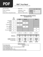 RIAS-2 Template | PDF | Intelligence | Memory