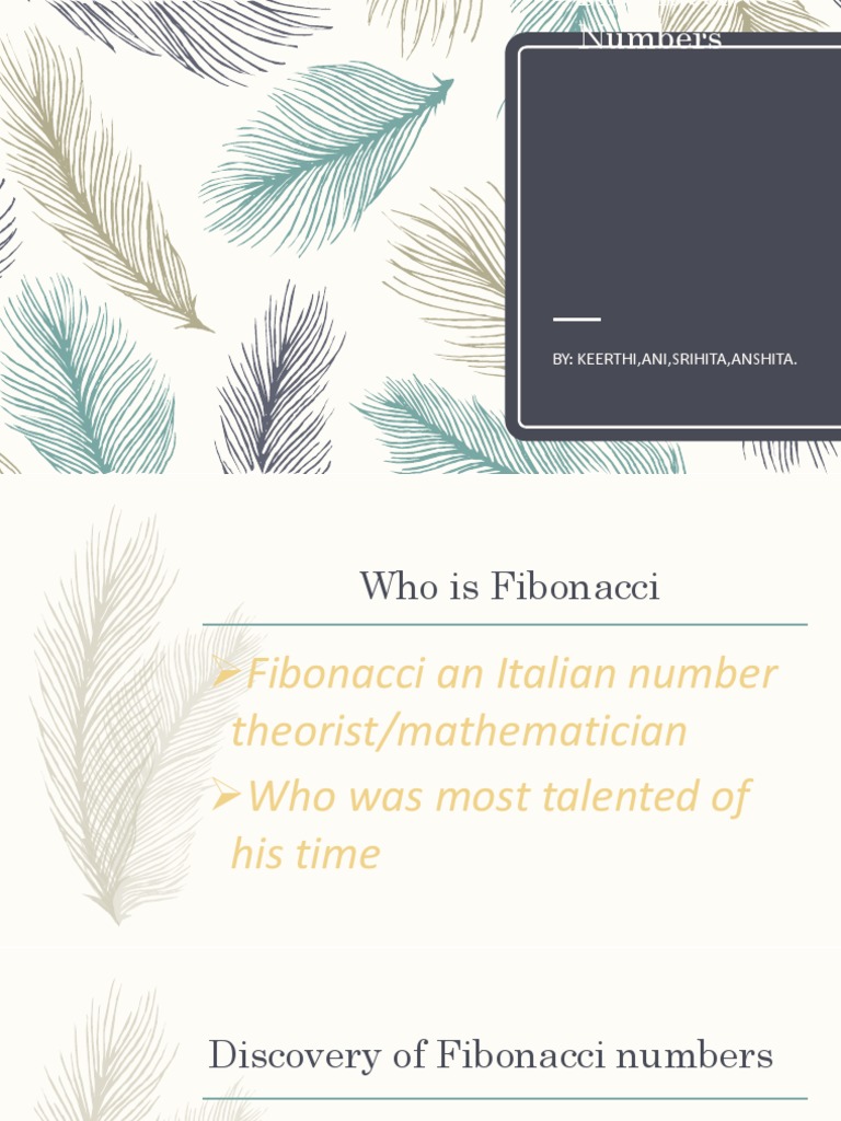Fibonacci Numbers | PDF | Numbers | Mathematical Objects