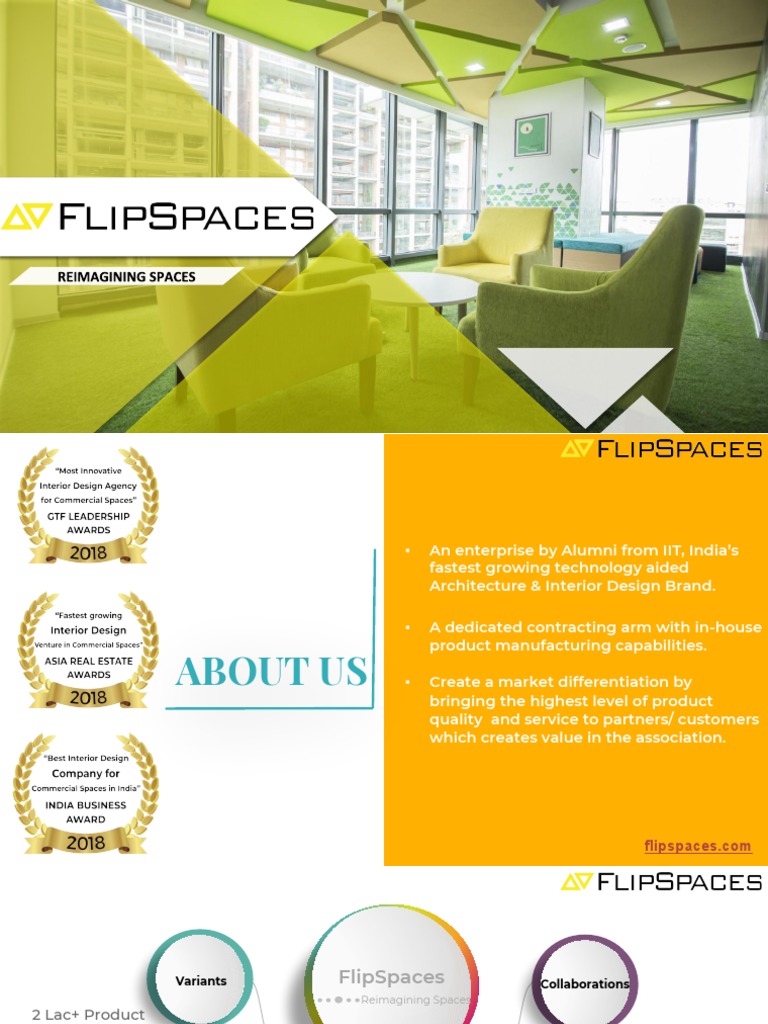 Flipspaces Company Profile | PDF | Business | Economies