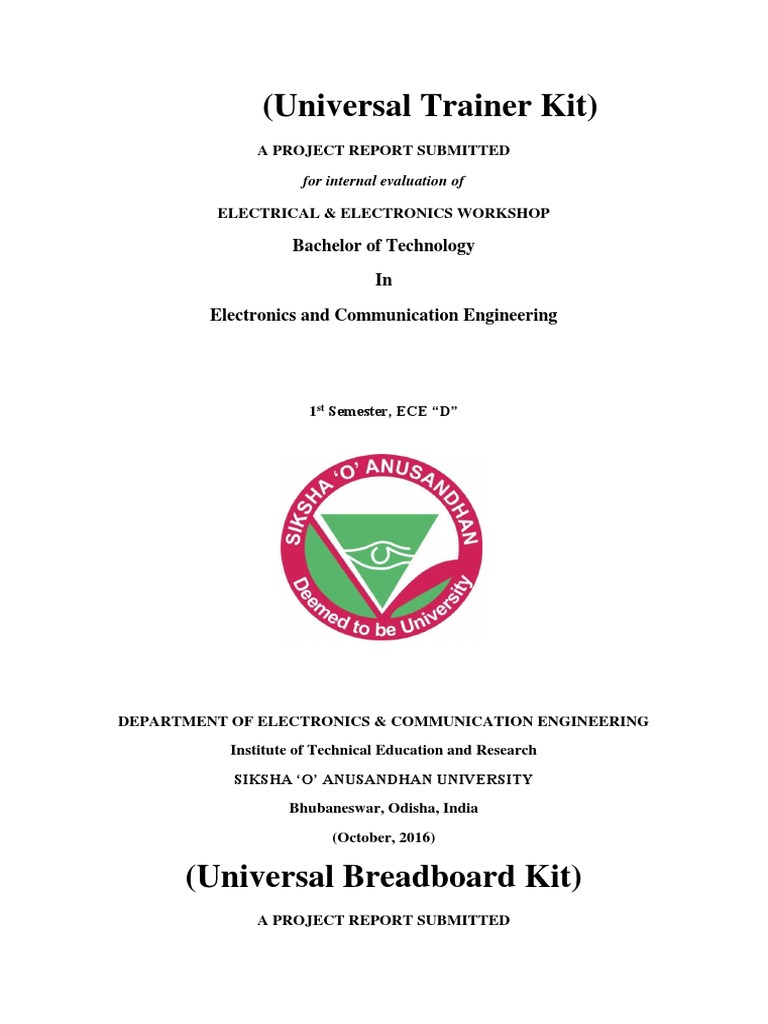 Latest New Ee Report | PDF | Rectifier | Direct Current