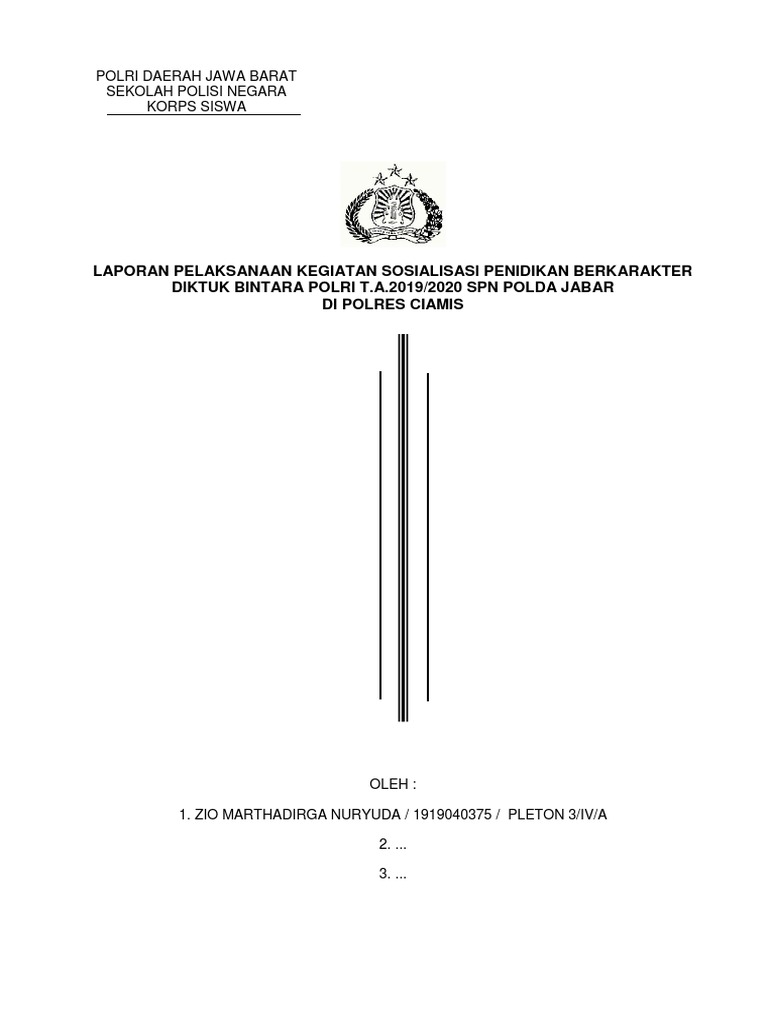 Tugas Laporan Siswa Cuti Zio | PDF