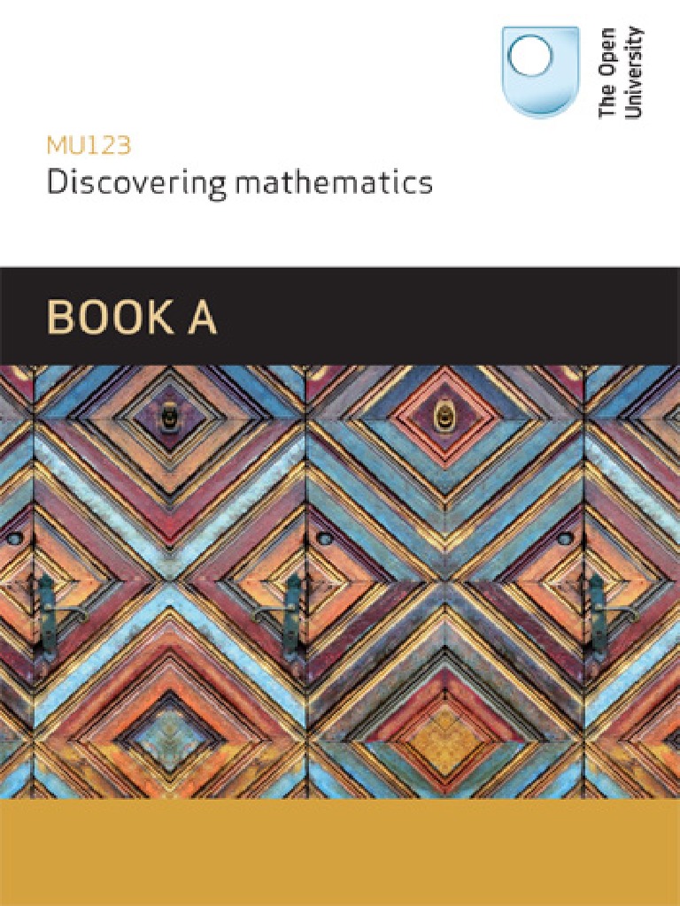 MU123 - Discovering Mathematics Book A Units 1-4 | Download Free PDF ...