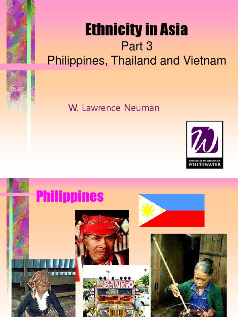 Philippines, Thailand and Vietnam: Ethnicity in Asia | PDF | Hmong ...