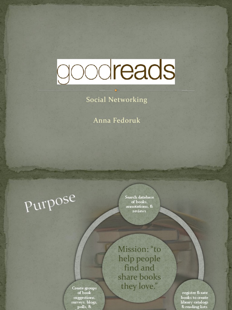 Exploring Goodreads Features and Benefits | PDF | Web 2.0 | Online Services