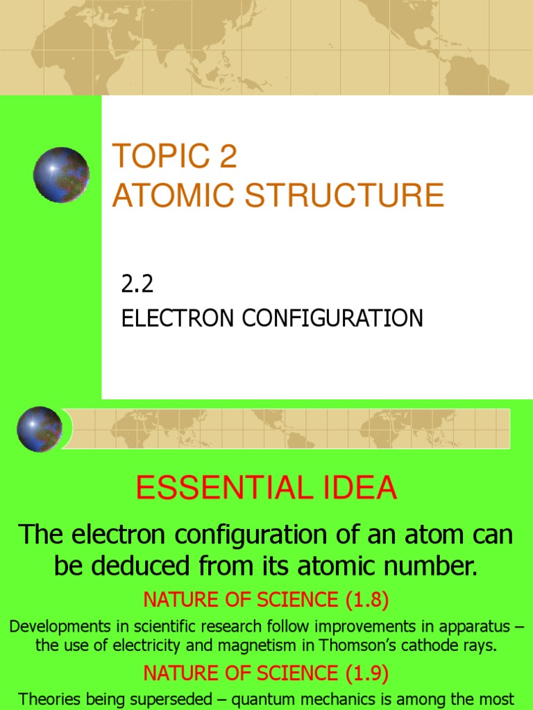 Understanding Electron Configuration Basics | PDF | Electromagnetic ...