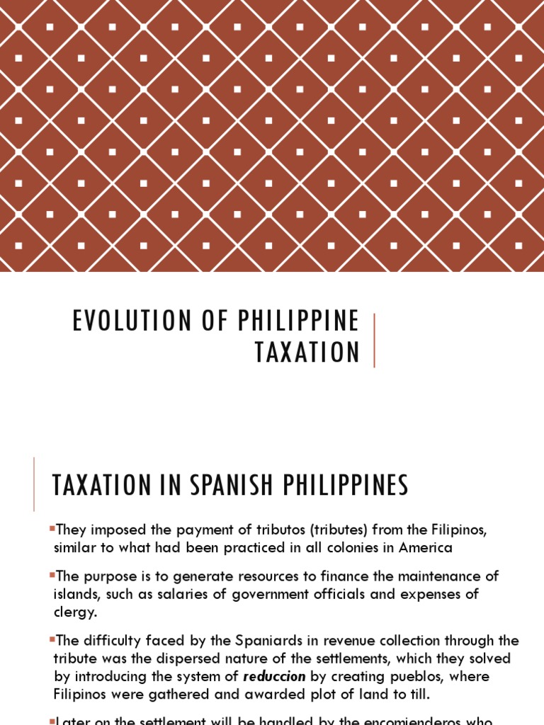 Evolution of Philippine Taxation | Value Added Tax | Taxes