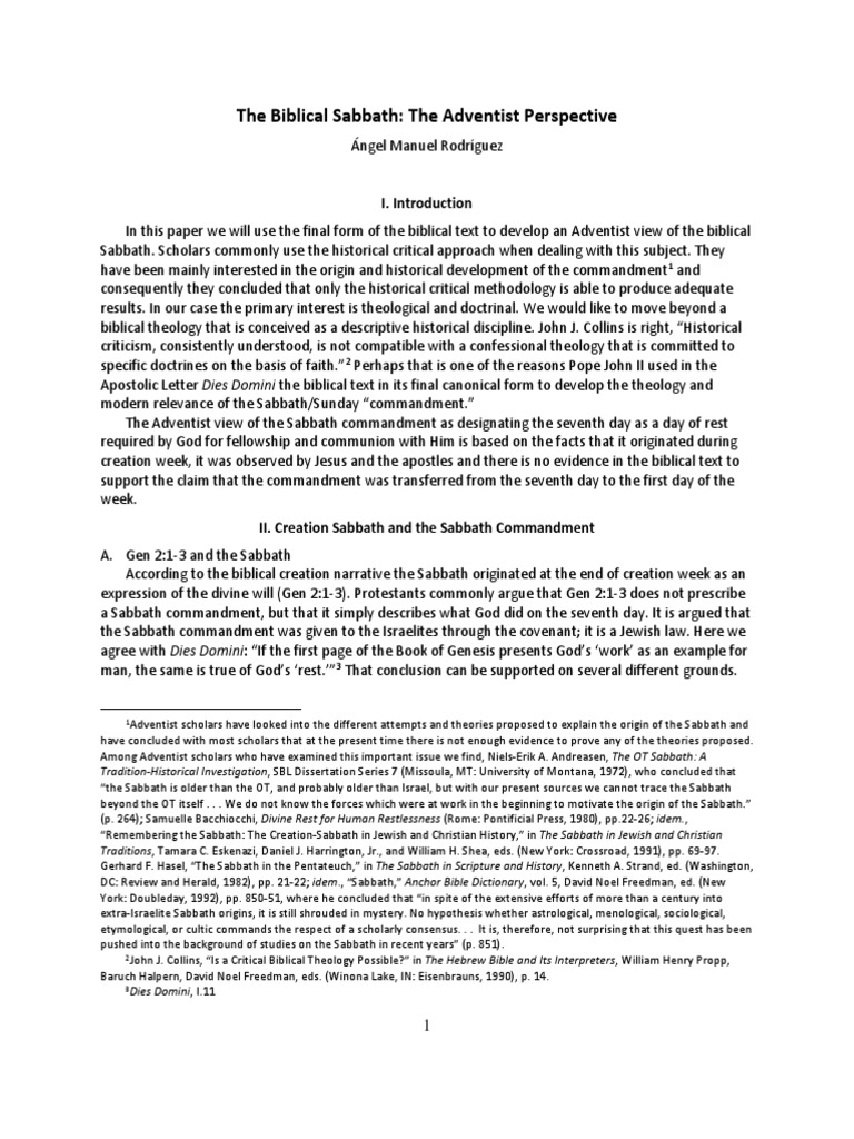 Sabbath Catholic 2002 | PDF | Biblical Sabbath | Ten Commandments