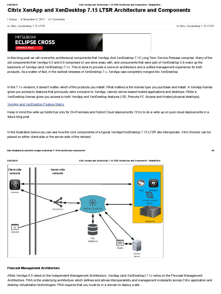 Citrix XenApp & XenDesktop 7.15 Overview | PDF | Citrix Systems ...