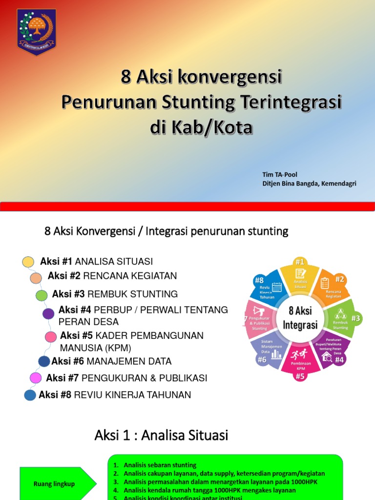 Aksi Konvergensi Stunting Pdf